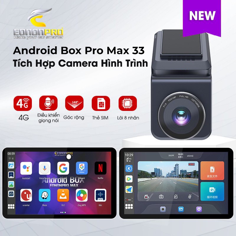 Android Box Cho Xe Kia Caren 2023 - EONONPRO